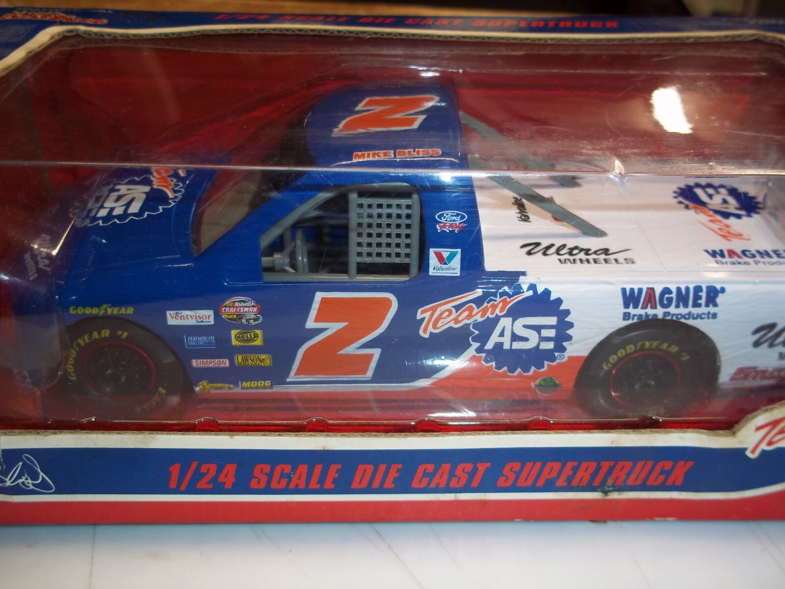 1996 Racing Champions SnapOn MIKE BLISS #2 Team ASE Craftsman Truck 1/ ...