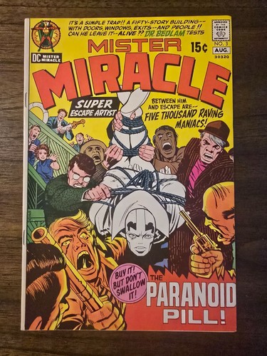 Mister Miracle #3 First Doctor Bedlam FN+ | eBay