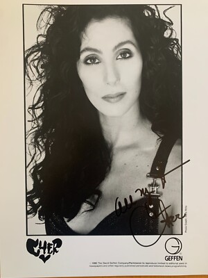 Cher Signed Autograph Photo (8x10 Headshot) | eBay