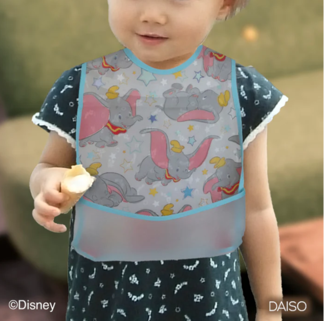 Daiso Japan Baby Feeding Apron Tambo, ×3 sheets Very popular at Daiso ...