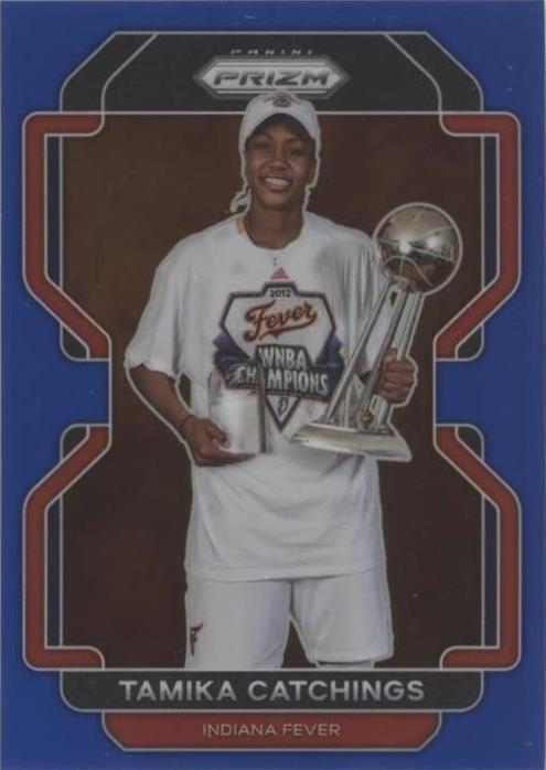 2022 Panini Prizm WNBA - Tamika Catchings #125 Blue Prizm /149 for sale ...