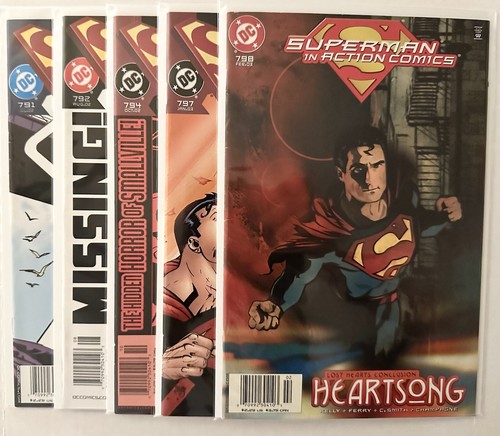 DC Action Comics #791, #792, #794, #797, #798 | eBay