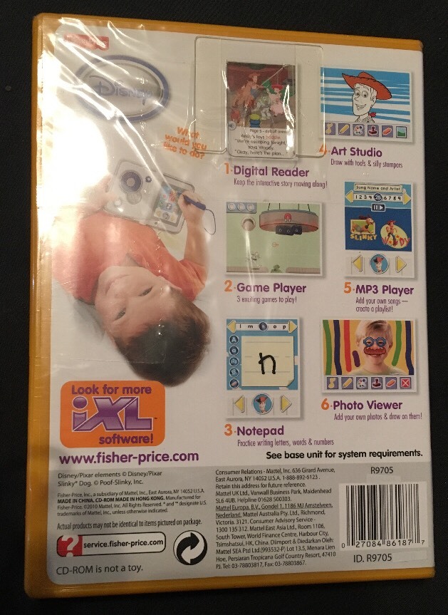 Fisher Price iXL Toy Story 3 Game Cartridge NEW | eBay