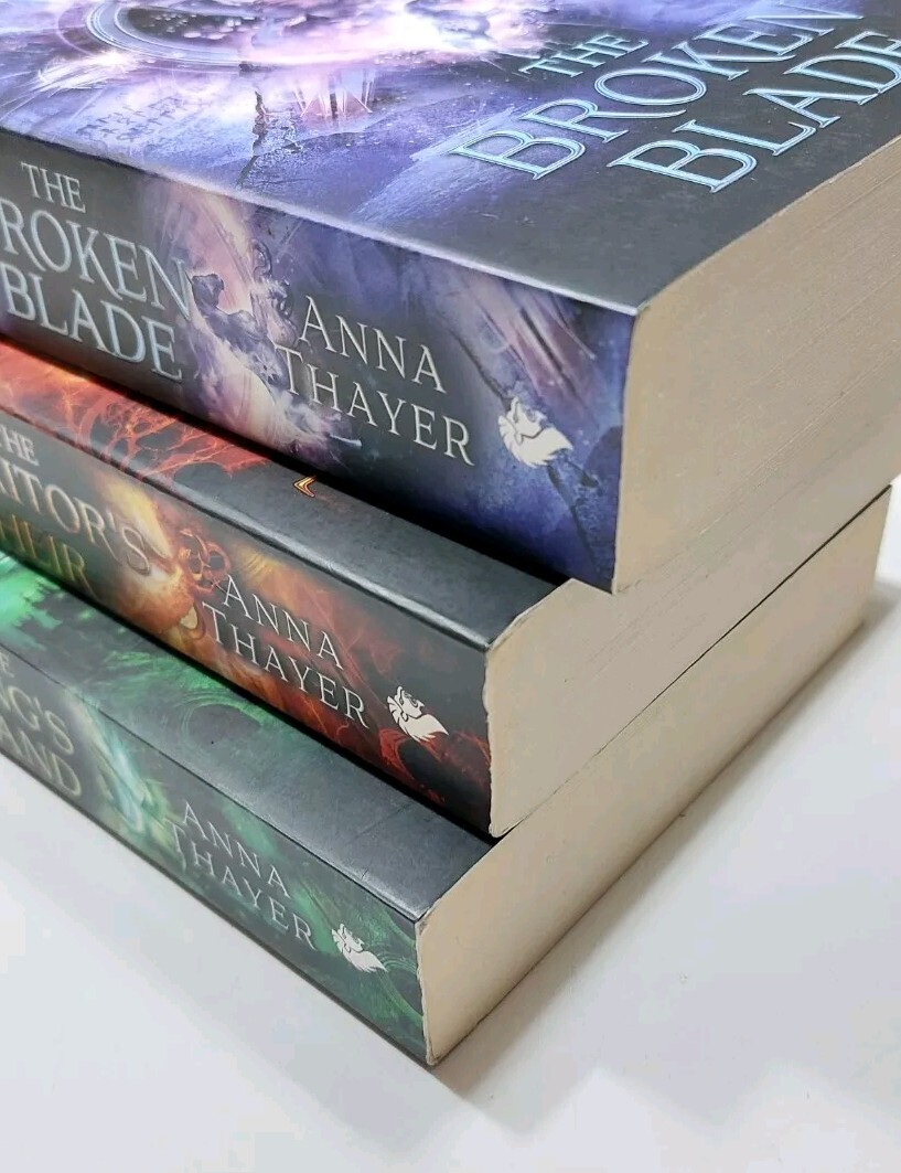 Anna Thayer Books Lot Bundle x 3 - The Knight of Eldaran Trilogy Fantasy Series 9781782640752| eBay