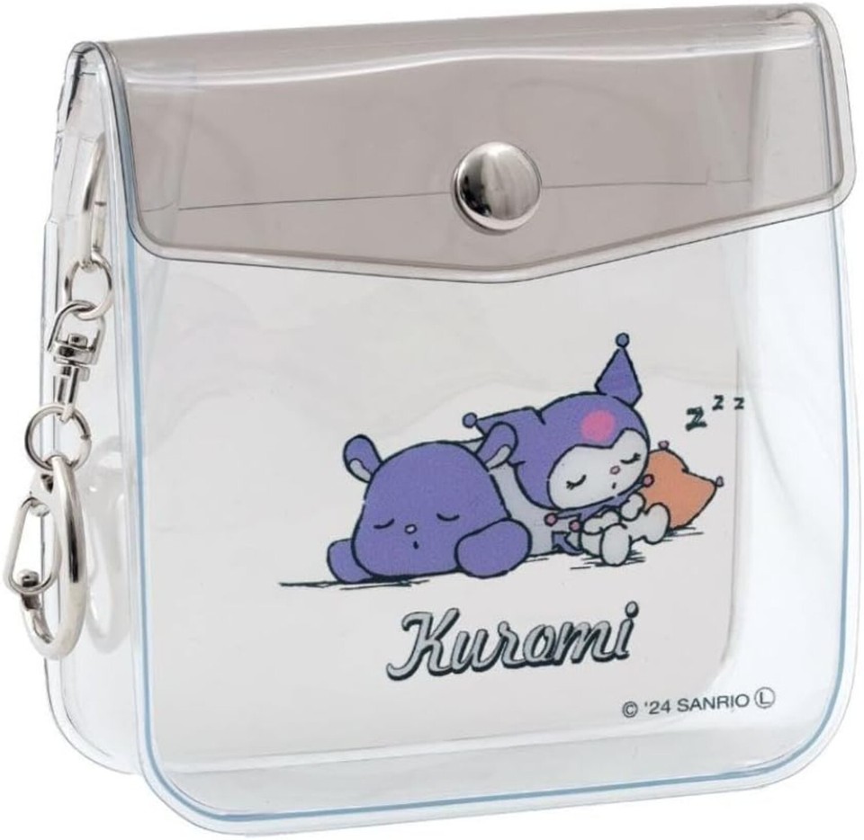 Sanrio Character Kuromi Colorful Square Mini Pouch PVC Case New JP | eBay