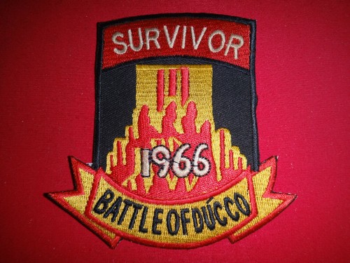Vietnam Guerre Patch Survivant Bataille De Duc Co An | eBay