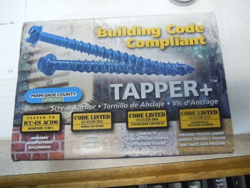 Tapcon 3/16 x 1-3/4 Concrete Anchor Phillips Head, Powers Fasteners ...