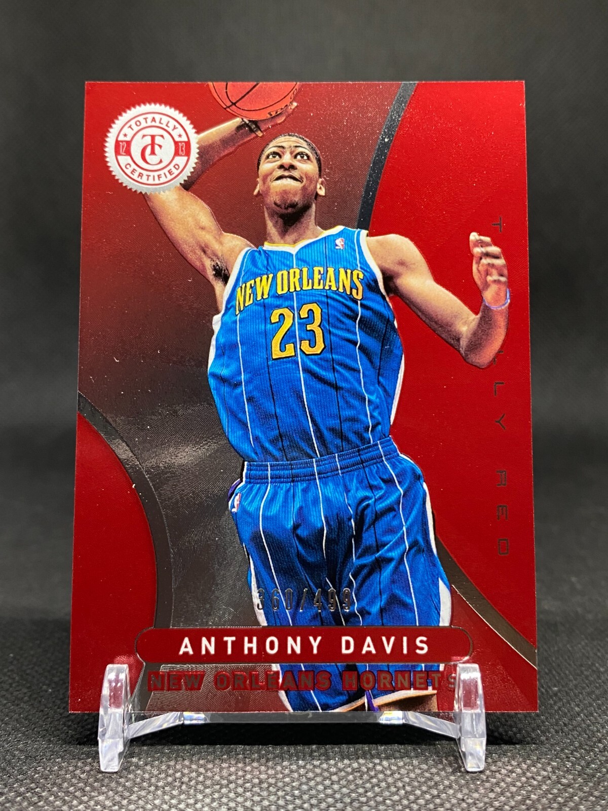 ANTHONY DAVIS 2012-13 Panini Totally Certified Red Rookie /499 #29 ...