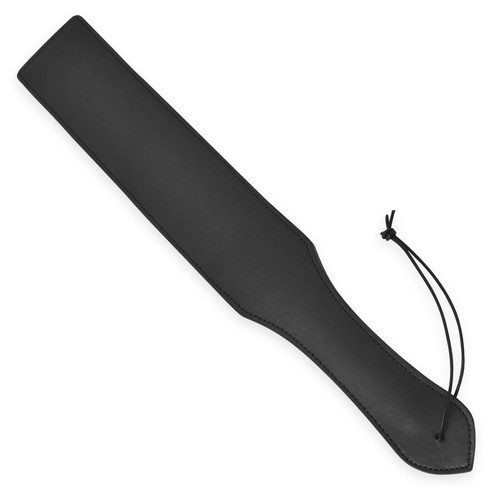 Real Cowhide Saddle Leather Paddle Black BDSM Slapper Flexible and ...