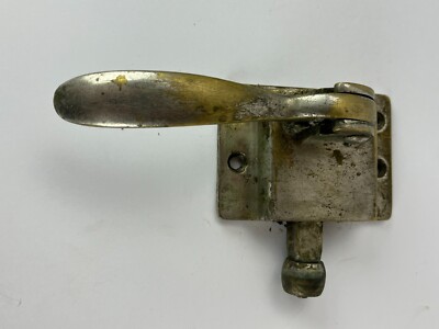 Vtg Ice Box Cabinet Door Lock Latch Hardware Icebox Stainless Chest | eBay