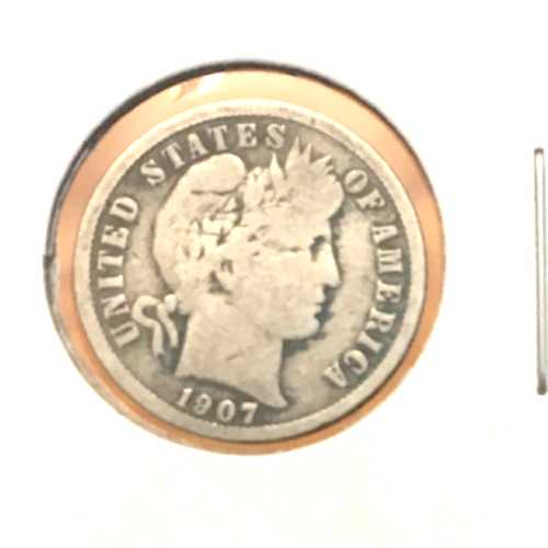 Monix US 1907 G .900 silver ten cents Barber dime | eBay