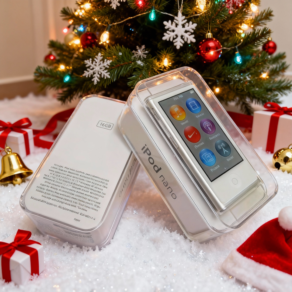 Brand New Apple iPod nano 7th Generation Gold (16 GB) MP3 Player ...