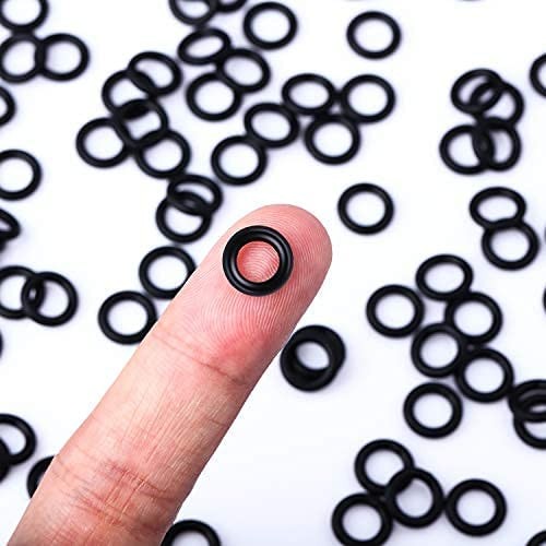 400 Pieces Wacky Worms O-Rings for Wacky Rigging Silicone Rings for 4 ...