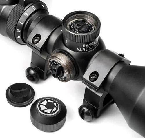 Barska Contour 3-9x42 Illuminated Reticle Compact Rifle Scope for ...