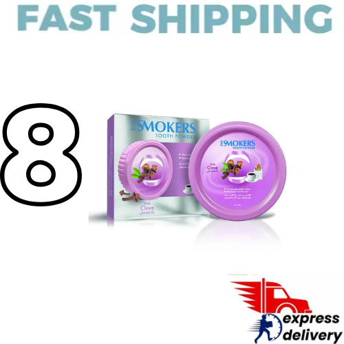 8X Eva Smoker Cleansing Tooth Powder With Clove 40 gm | eBay