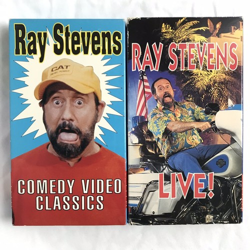 Ray Stevens Comedian VHS Lot of 2 Live! and Comedy Video Classics 90s ...