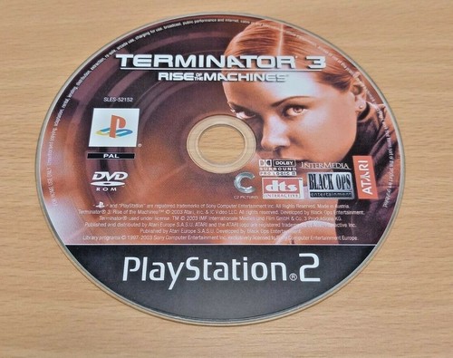 Terminator 3 Rise Of The Machines Playstation 2 PS2 PAL UK (DISC ONLY ...