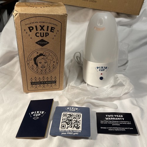 Pixie Menstrual Cup Steamer Sterilizer Cleaner - Wash Your Cup + Kill ...