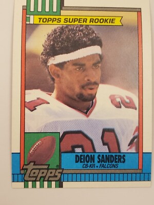 1990 Topps Deion Sanders #469 Super Rookie Football Card | eBay