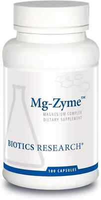 Biotics Research Mg-Zyme 100 Capsules Magnesium 10/26 | eBay