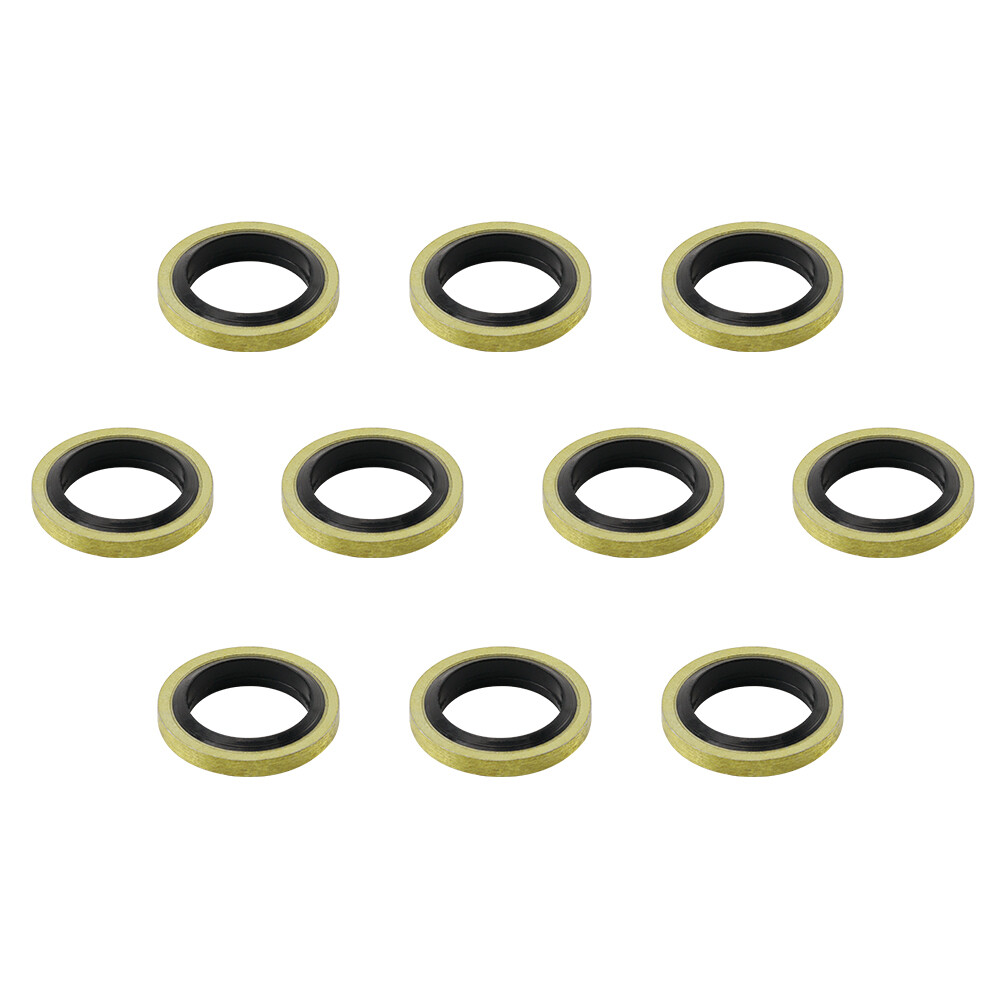 10MM Motorcycle Brake Banjo Bolt Sealing Washers for Harley All Models ...