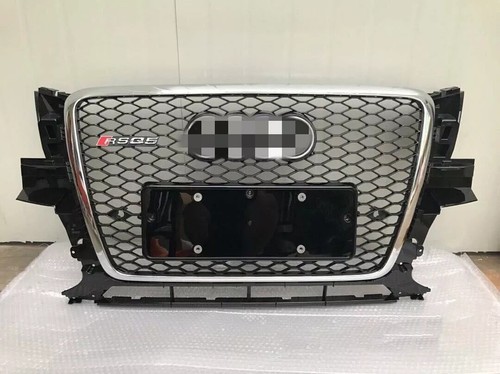 For Audi Q5 RSQ5 2009 2012 Front bumper grille Grill Black Henycomb ...