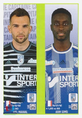 Panini Foot 2022 Axel Maraval / Adon Gomis #502 | eBay