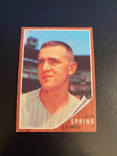 1962 TOPPS BASEBALL #257 JACK SPRING!! $1 SHIPPING!! | eBay