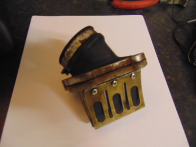 1980'S USED KTM INTAKE MANIFOLD REED BLOCK 267993 ROTAX 495M 500 560 | eBay