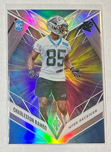 Charleston Rambo ROOKIE COLORBURST PRIZM - Panthers - 2022 Phoenix ...