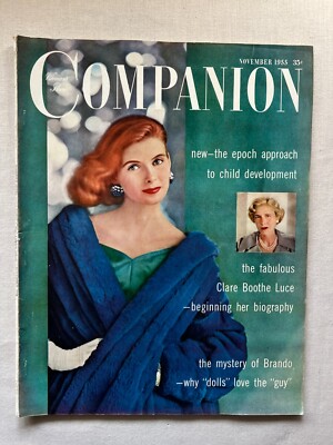 Vintage Companion November 1955 Oversized Magazine | eBay