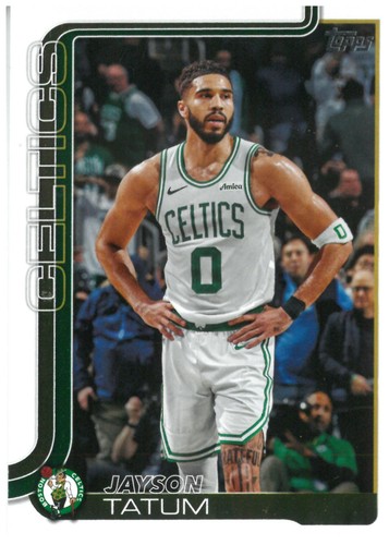 2025-26 Topps NBA Flagship Base #1 Jayson Tatum - Boston Celtics | eBay