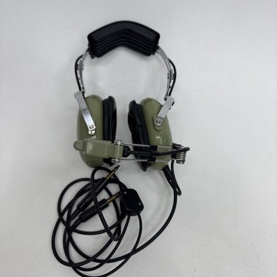 David Clark H10-40 PILOT Aviation Headset Headphones Dual Plug W M1 DC ...