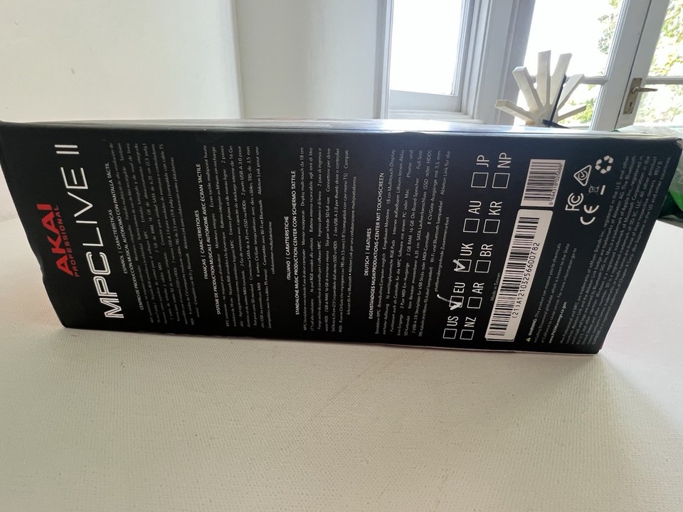Akai Professional MPC LIVE II x Supreme Ltd Edition BRAND NEW SEALED ...