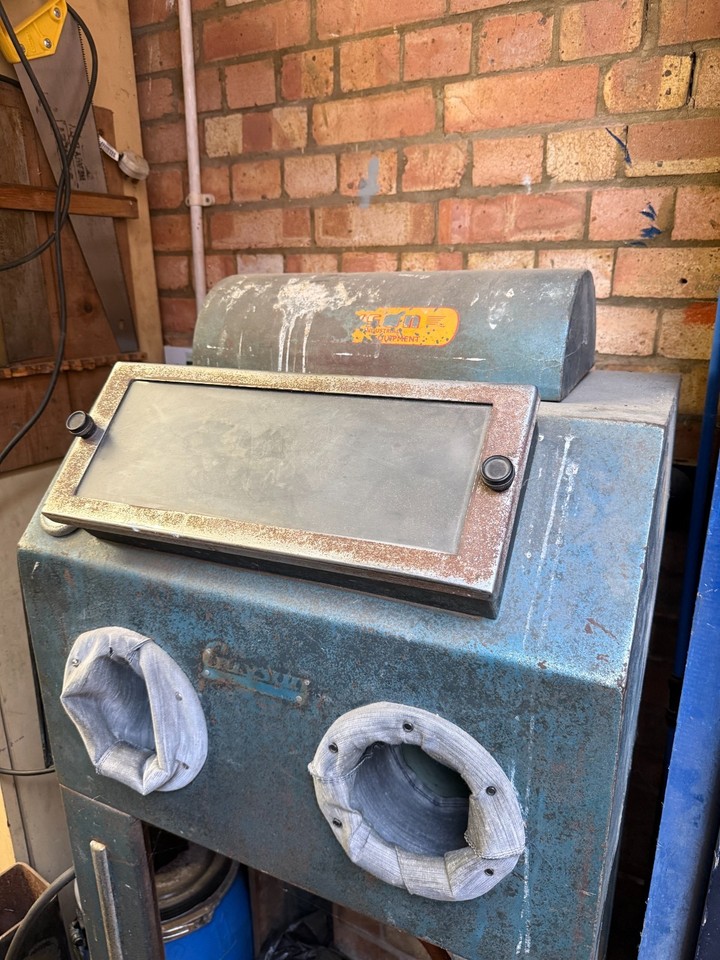 Guyson - Sand Blasting Cabinet - WORKING, floor standing | eBay UK