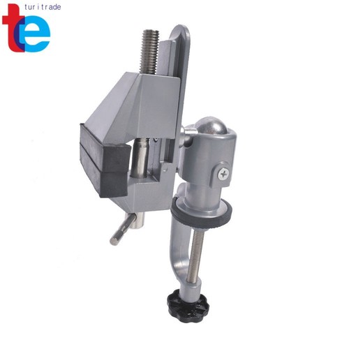 BENCH VISE SWIVEL 3" TABLETOP CLAMP VICE TILTS ROTATES 360° UNIVERSAL ...