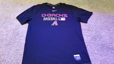Nike Mens Arizona D-Backs Authentic Collection T-Shirt Size M 2016 ...
