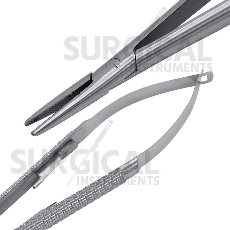 Set of 45 Pcs Basic Eye Instruments Kit Ophthalmic Lab Surgical German ...