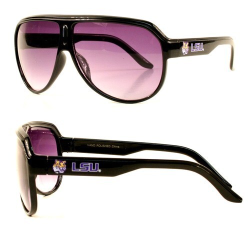 LSU Tigers Sunglasses Turbo Aviator Style Polarized NCAA Official Merch ...