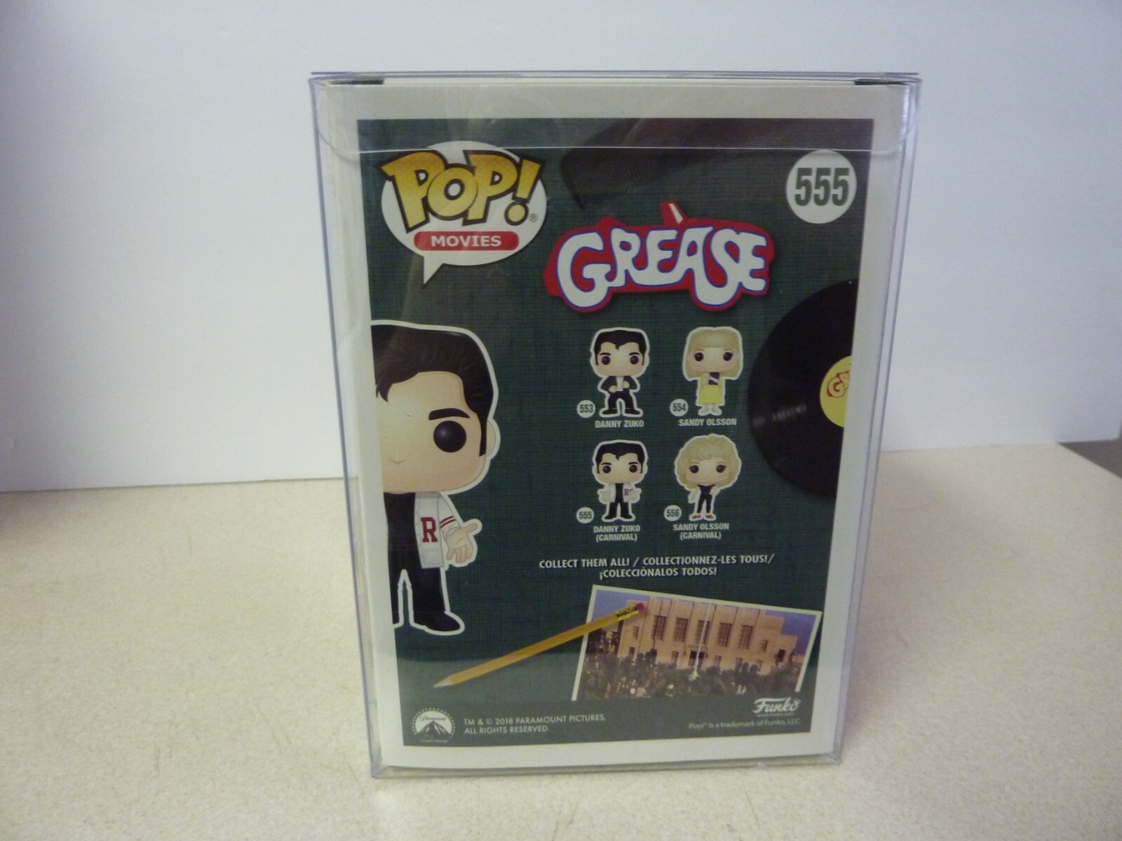 Funko Pop! - #555 - GREASE - Danny Zuko - Carnival Outfit with ...