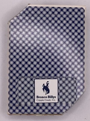 Vintage Bronco Billy's Casino Playing Cards - Cripple Creek, Colorado ...
