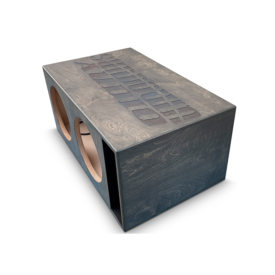 Dual 12" Birch Ported Subwoofer Box for Sundown Zv6 Series | eBay