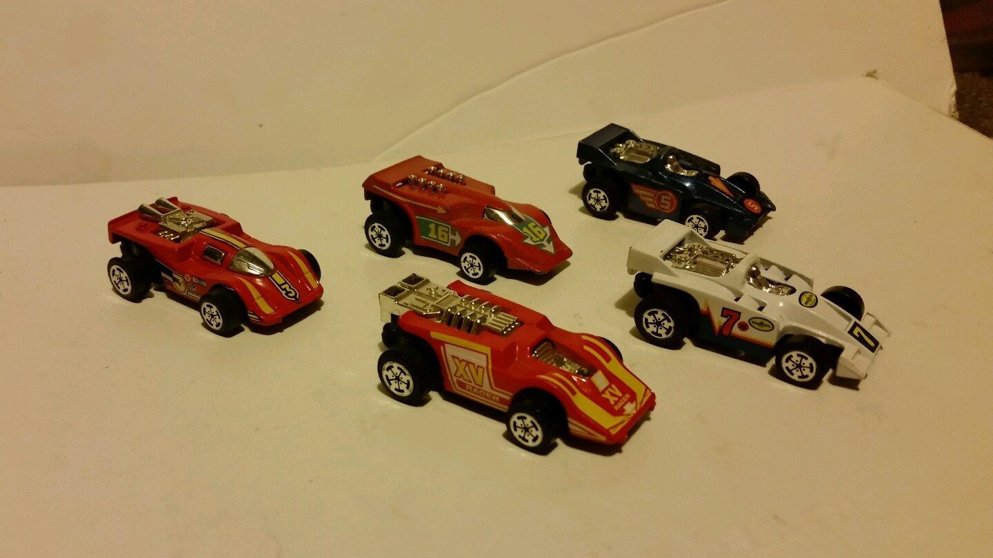 Hot Wheels XV Racers Push N' Go Cars NEAR MINT 1986 Lot of 5 | eBay
