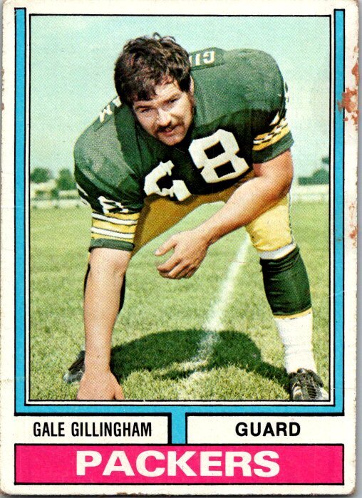 1974 Topps Gale Gillingham 115 Green Bay Packers | eBay