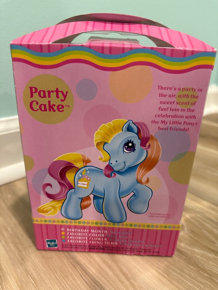 My Little Pony G3 party cake 25th Birthday Vanilla Scented | eBay