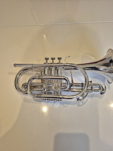 Besson Sovereign 928 Bb Cornet , Bright Silver Plate with gig bag | eBay UK