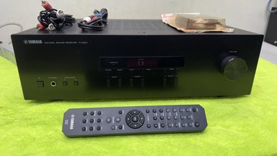 YAMAHA R-S201 NATURAL SOUND 2-CH 100 WPC RECEIVER W Remote Xtras Bundle ...