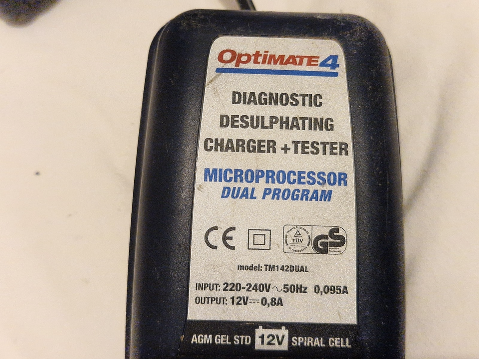 Optimate 4 Diagnostic Desulphating Charger+Tester microprocessor dual ...