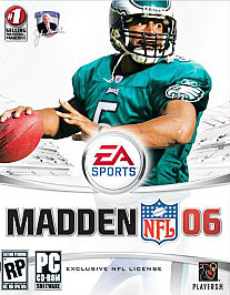 Madden NFL 06 PC CD-Rom Software EA Sports 2005 Players Inc 3 Disc Set ...
