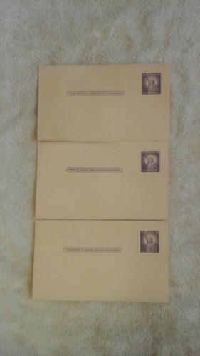 3 Un- used, pre- stamped, (3 cent), Postcards! good condition! | eBay